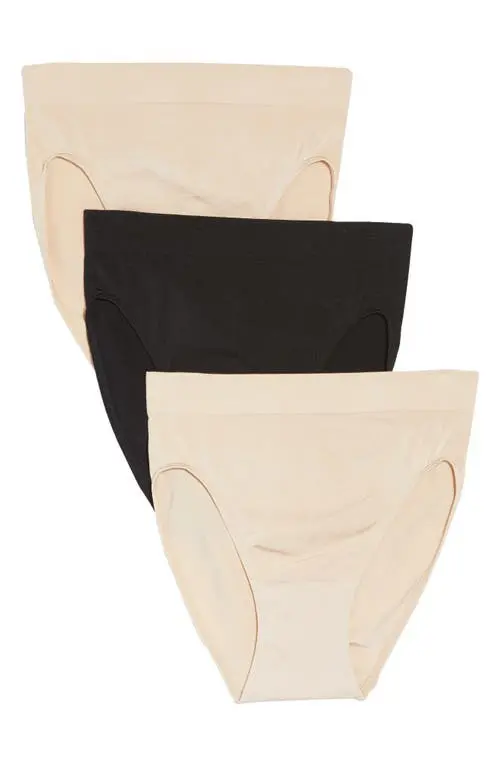 Wacoal B Smooth Assorted 3-pack High Cut Briefs - B Smooth Basic 1