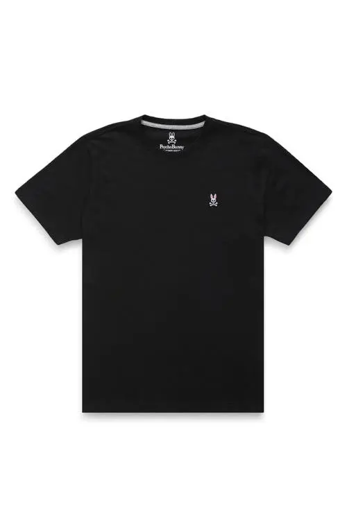 Psycho Bunny Classic Crewneck T-shirt - Black
