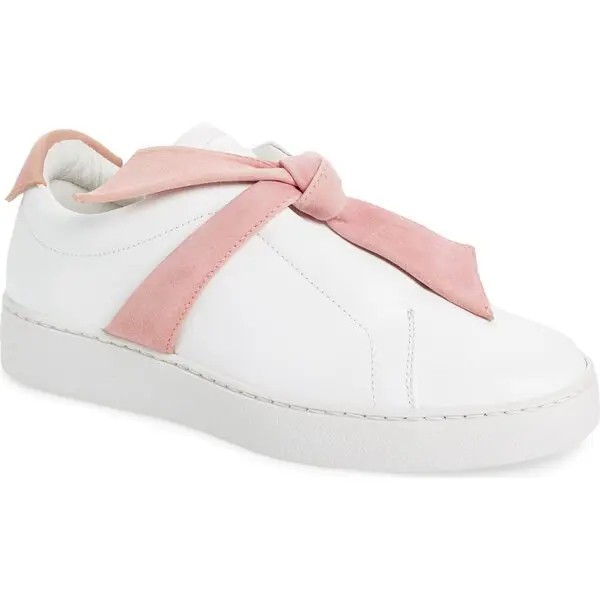 ALEXANDRE BIRMAN Clarita Bow Sneakers - Pink/white