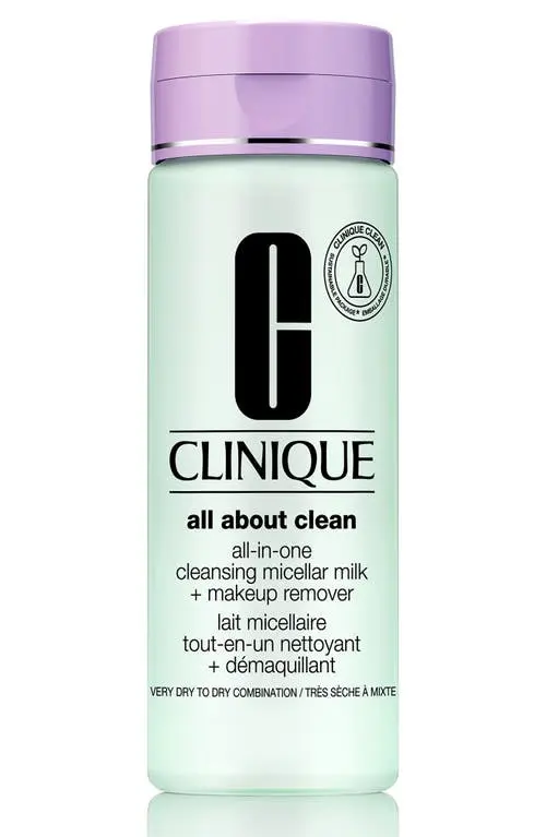 CLINIQUE All About Clean All-in-one Cleansing Micellar Milk & Makeup Remover - Very Dry To Dry/combination