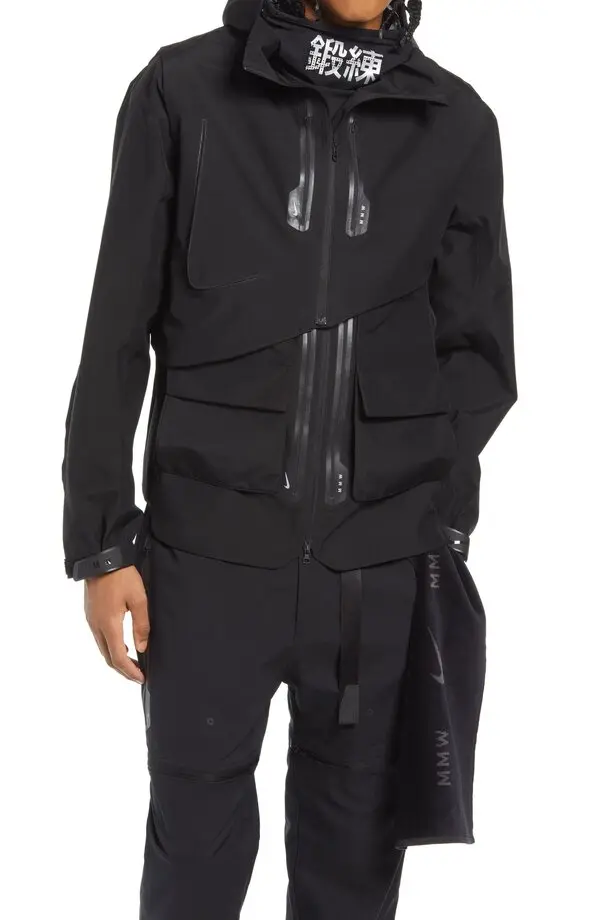 Nike X Mmw Nrg Convertible Two-Piece Jacket In Black - 40% Off 