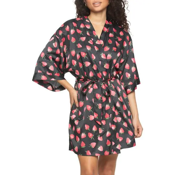 BLACK BOW Muse Robe - Fresh Picked/black