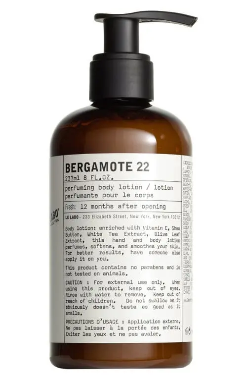Le Labo Bergamote 22 Body Lotion - No Color