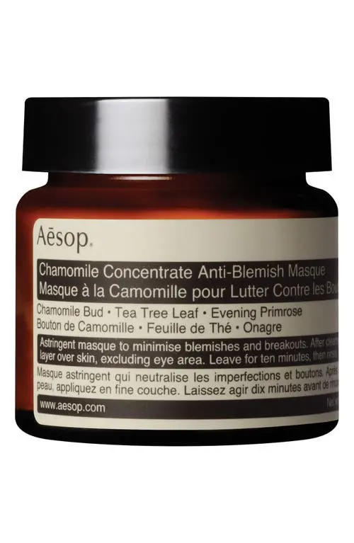 Aesop Chamomile Concentrate Anti-blemish Masque - None