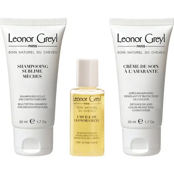 Leonor Greyl Paris Luxury Travel Kit For Color Treated Hair - No Colro