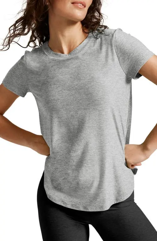 Beyond Yoga Short-sleeve T-shirt - Silver Mist