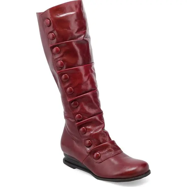 Miz Mooz Bobbie Mid-calf Boots - Ruby