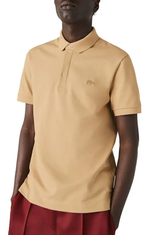 Lacoste Paris Regular Fit Stretch Polo - 02s Viennese