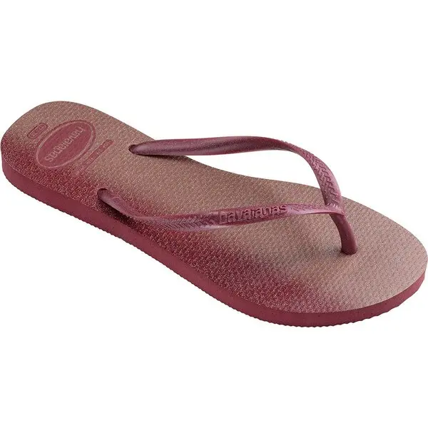 Havaianas Ombré Slim Gloss Flip Flop - Amaranth