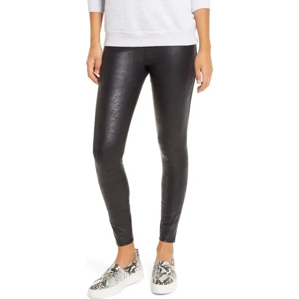 Lyssé Ntials Matilda Foil Leggings - Black