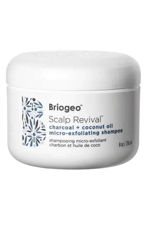 BRIOGEO Scalp Revival Charcoal + Coconut Oil Micro-exfoliating Shampoo - No Color