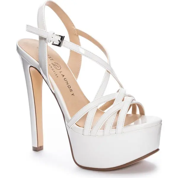 Chinese Laundry Teaser2 Platform Sandal - White