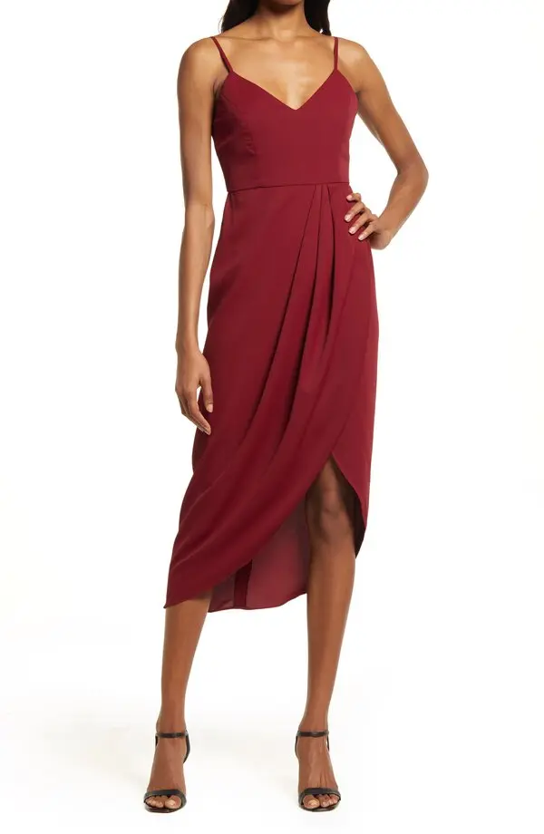 strapless open back dress Lulus Brittnie Rusty Rose Ribbed Off-The-Shoulder Midi Dress, Size Sma –  Vanessa Jane