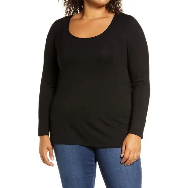 Loveappella Twist Back Top - Black