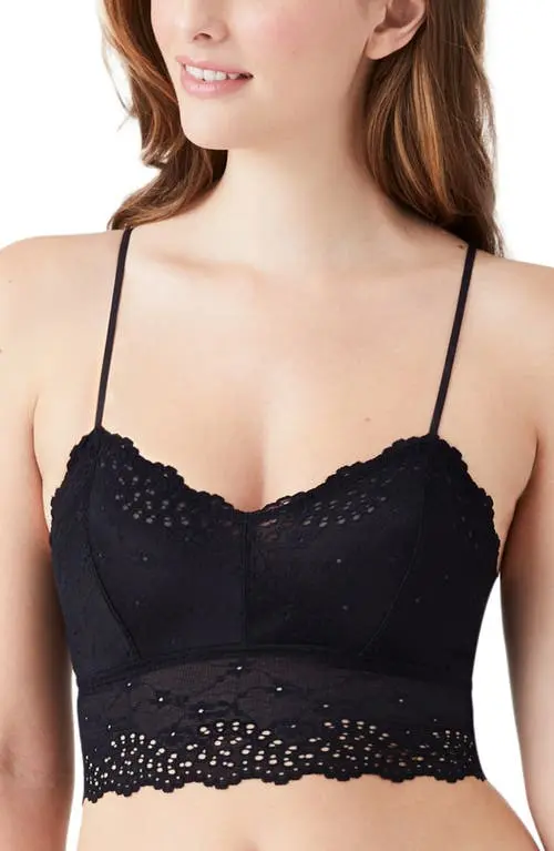 Wacoal Inspired Eyelet Bralette - Night