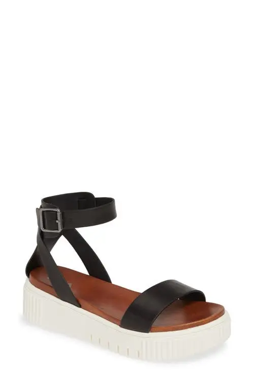 Mia Lunna Platform Sandal - Black