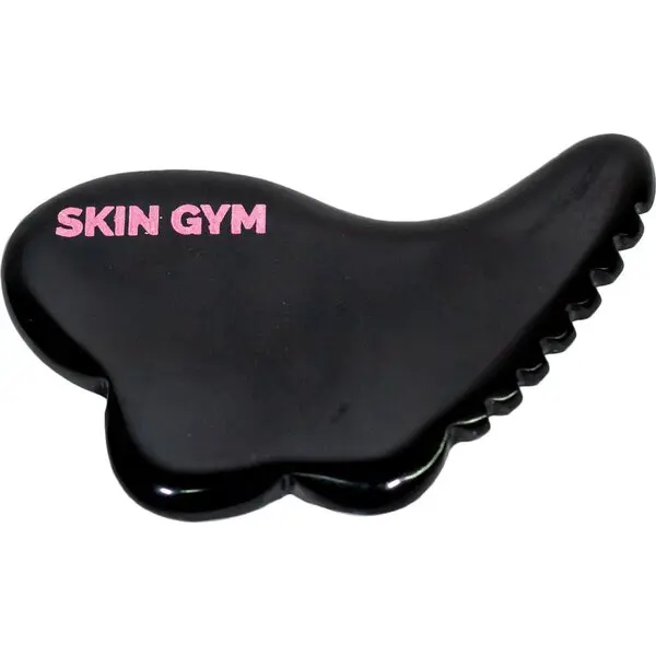 SKIN GYM Black Obsidian Buffy Gua Sha Tool