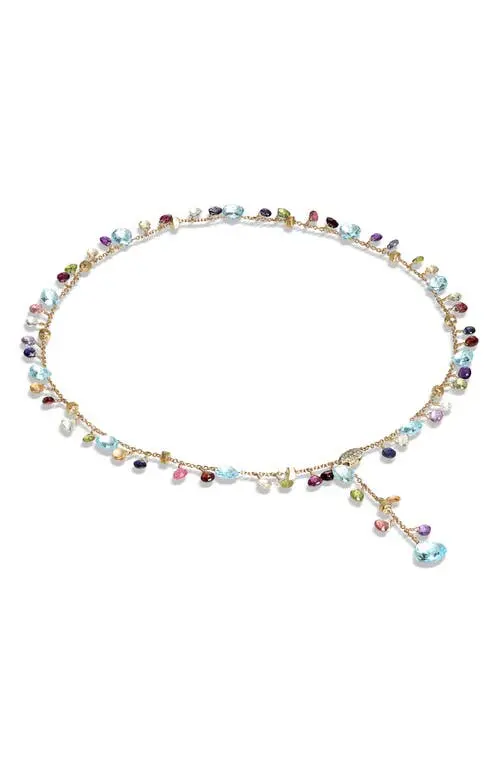 Marco Bicego Paradise Semiprecious Stone Y-necklace - Yellow Gold