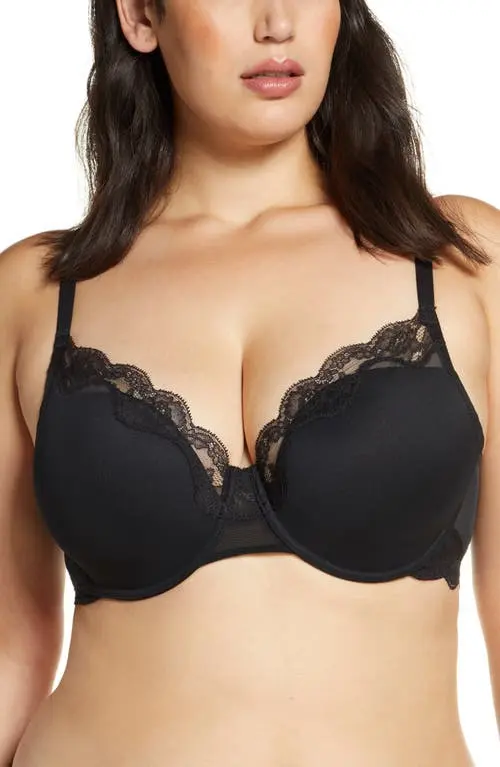 Natori Elusive Full Fit Underwire Contour Bra - Black