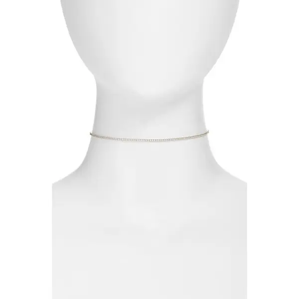 SHYMI Celine Tennis Choker Necklace - Silver