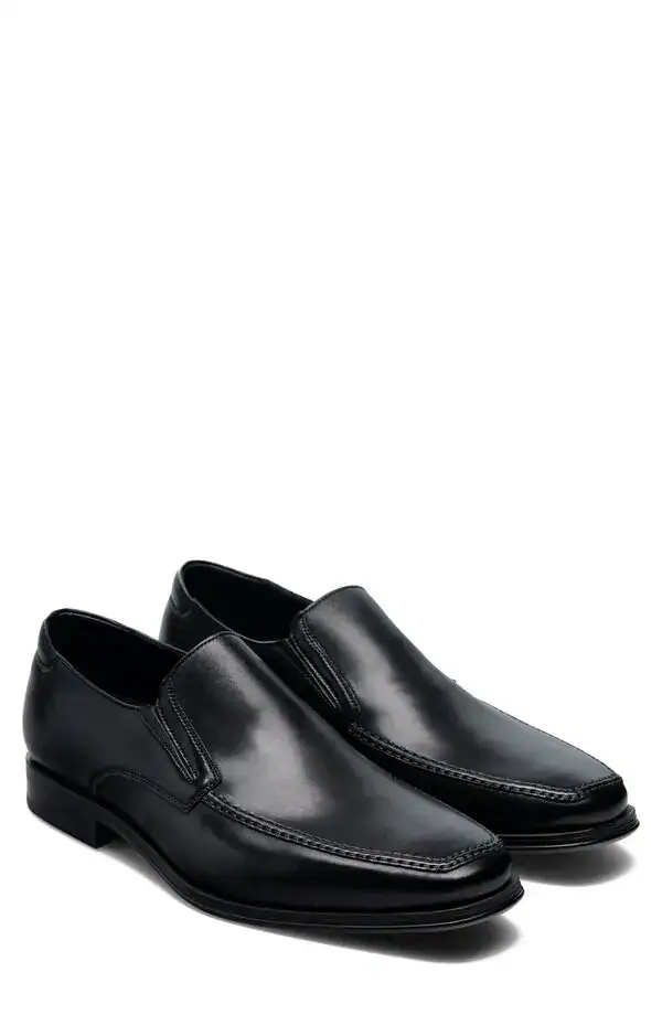 Magnanni Madrid Venetian Loafer - Black | Editorialist display picture 2