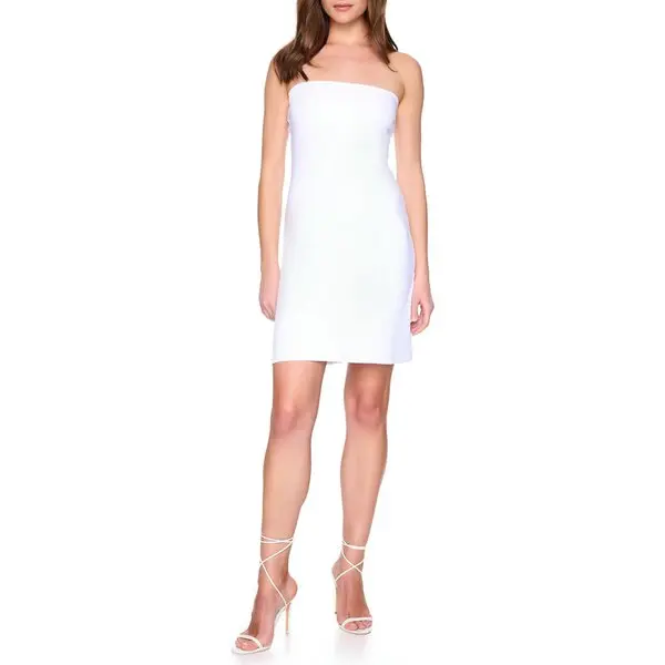 Susana Monaco Core Strapless Tube Minidress - Sugar