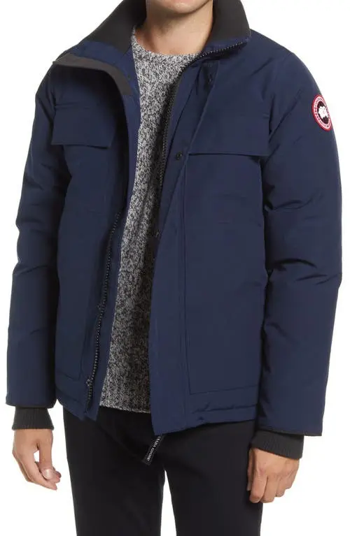 Canada Goose Forester Slim Fit Jacket - Atlantic Nvy-bleu Mar Atlan