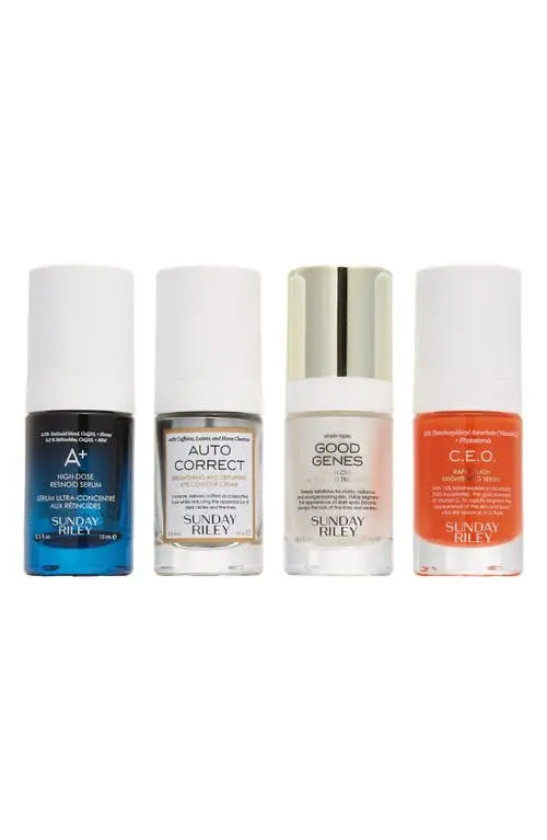 Sunday Riley Superstars Skin Care Set Usd $193 Value - No Color