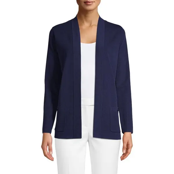 Anne Klein Malibu Open Front Cardigan - Distant Mountain