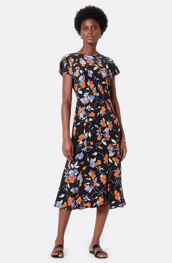 joie silk dress Joie Silk Dress Joie Kayane Silk Dress Floral Garmentory
