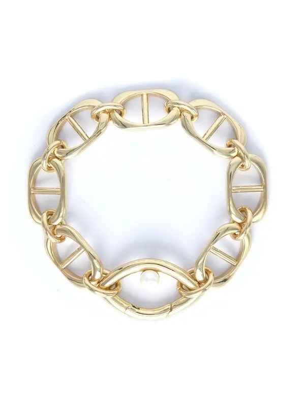 CAPSULE ELEVEN Eye Opener Link Bracelet - Gold