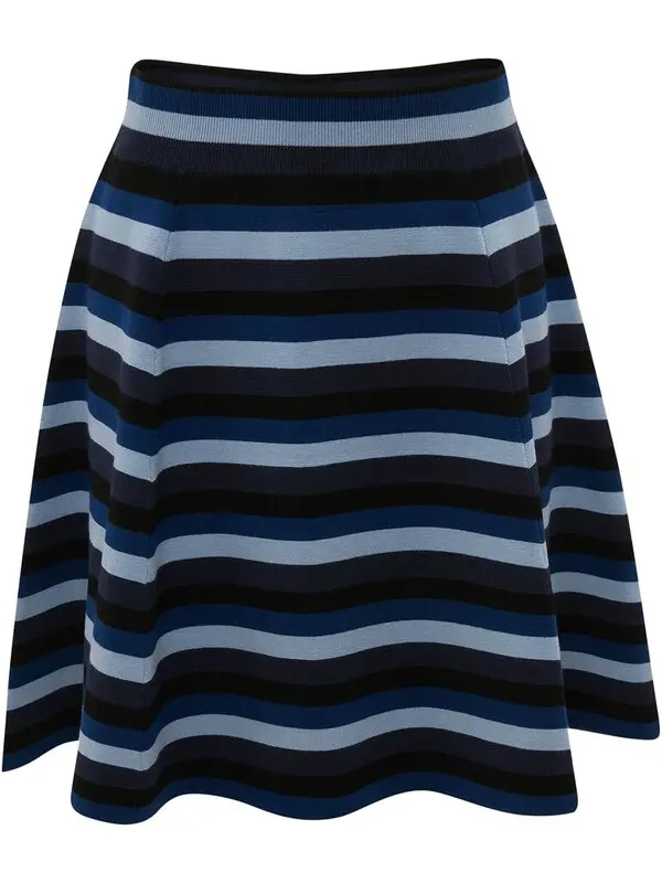 JW Anderson Striped Flared Miniskirt