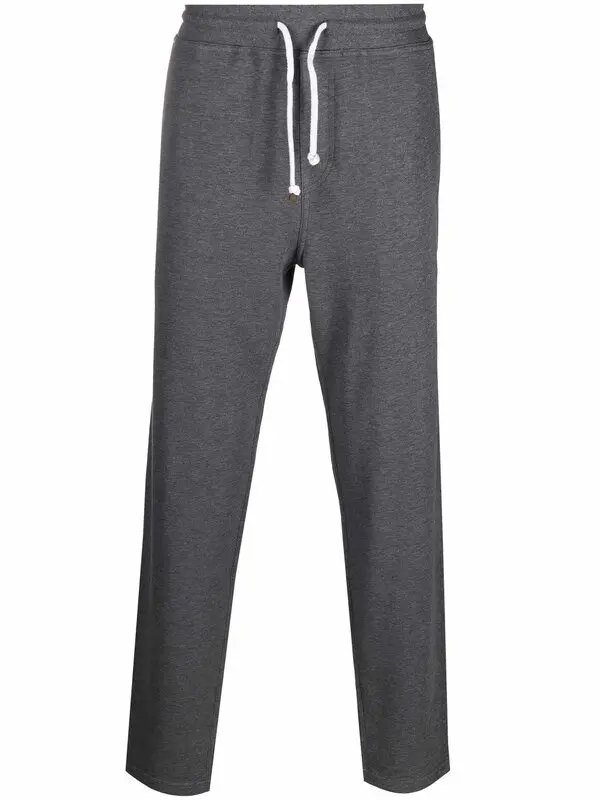 Brunello Cucinelli Jersey Drawstring-waist Track Pants