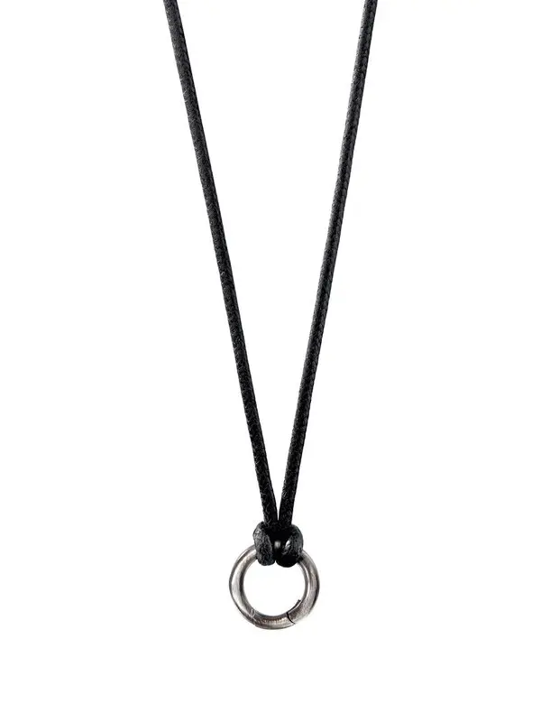 David Yurman Circle Amulet Necklace