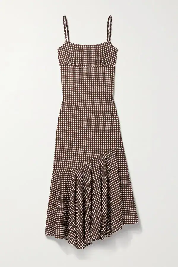 gingham holiday dress NURSING COLLECTION: Falling In Love Emerald Gingham Maxi Dress, XX-Large - The Mint Julep Boutique main image 0