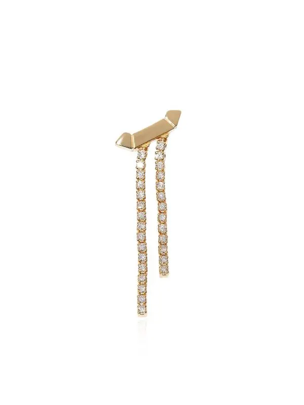 EERA 18kt Yellow Diamond Single Earring