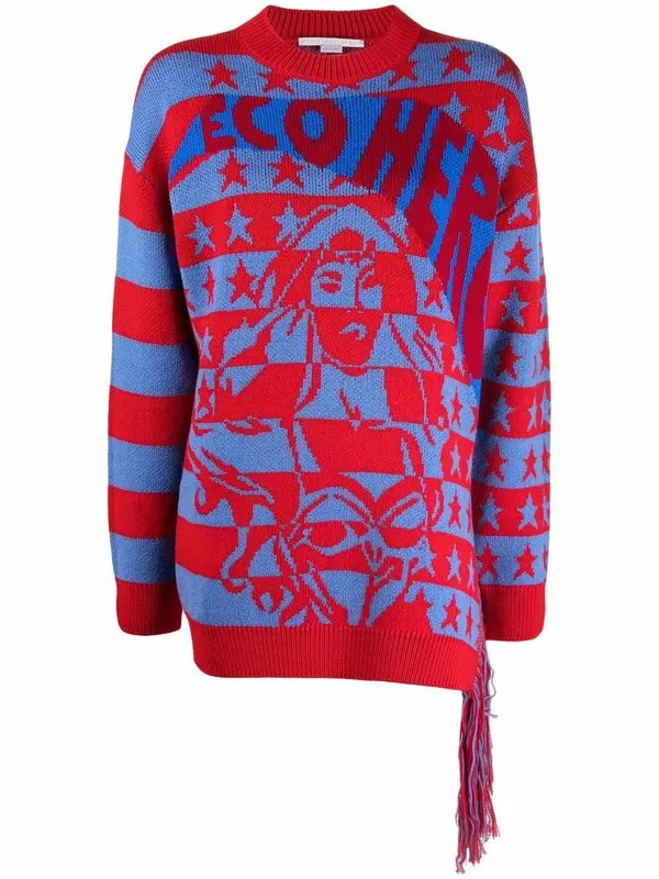 Stella McCartney Eco Hero Intarsia Jumper