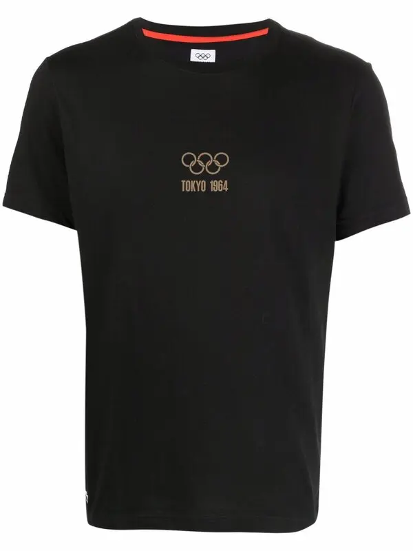 Lacoste Olympic Tokyo 1964 T-Hirt - Black | Editorialist