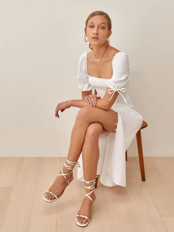 line and dot dolly satin dress DOLLY SATIN MOCK NECK BLOUSE IVORY – Line & Dot