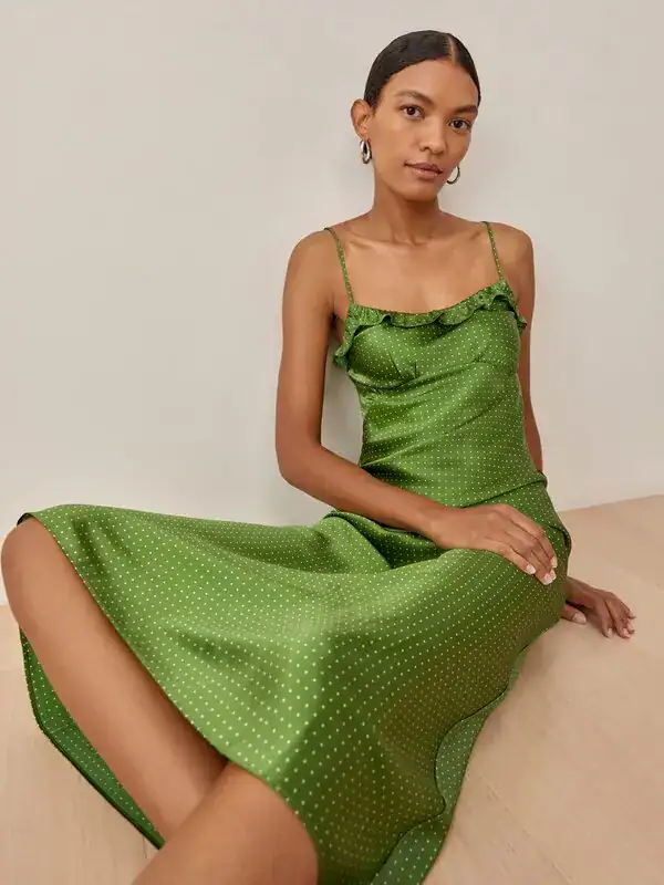 reformation aribella silk dress Reformation aribella Silk Dress by Reformation