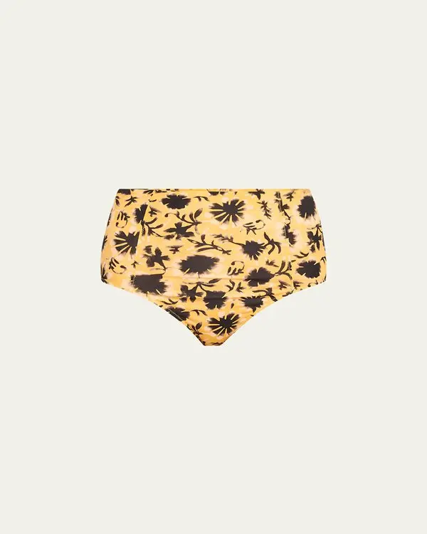 Ulla Johnson Zahara High-waist Bikini Bottom - Zinnia
