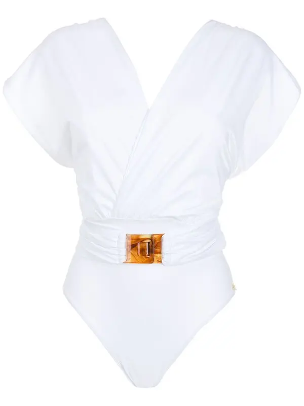 BRIGITTE Crisscross-strap Swimsuit