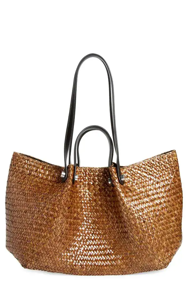All Saints Allington Straw Tote Bag Allington Straw Tote Bag