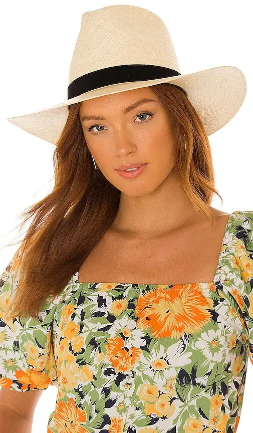 Janessa Leoné Vija Hat In Neutral - Natural | Editorialist display picture 3