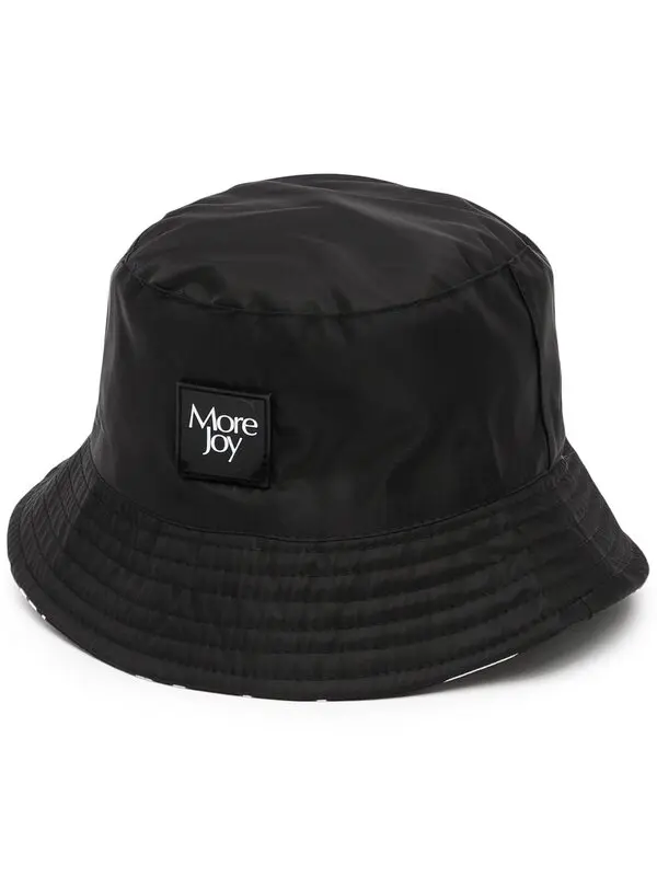 MORE JOY Logo-patch Bucket Hat