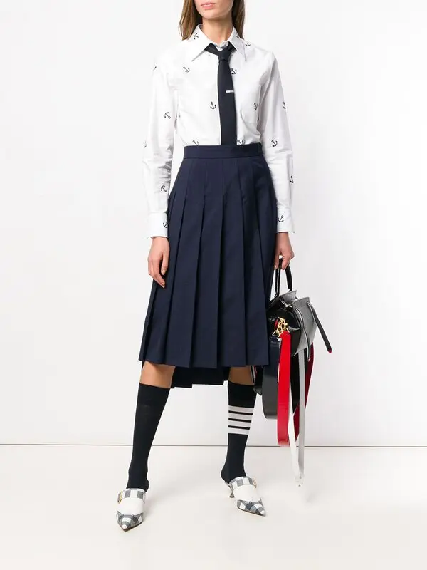 Thom Browne School Uniform Pleated Skirt