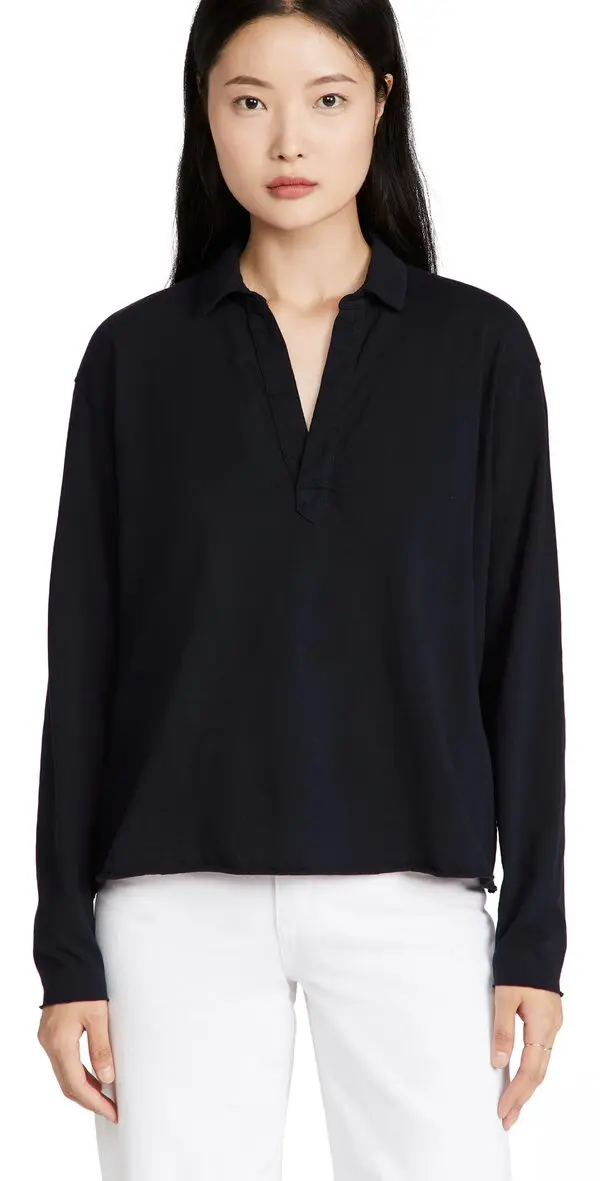 Frank & Eileen Popover Henley Tee - British Royal Navy