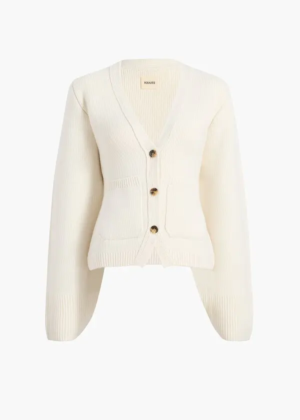 Khaite Scarlet Cardigan - Glaze