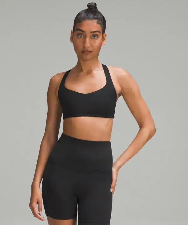 Lululemon Free To Be Bra Wild - Black | Editorialist