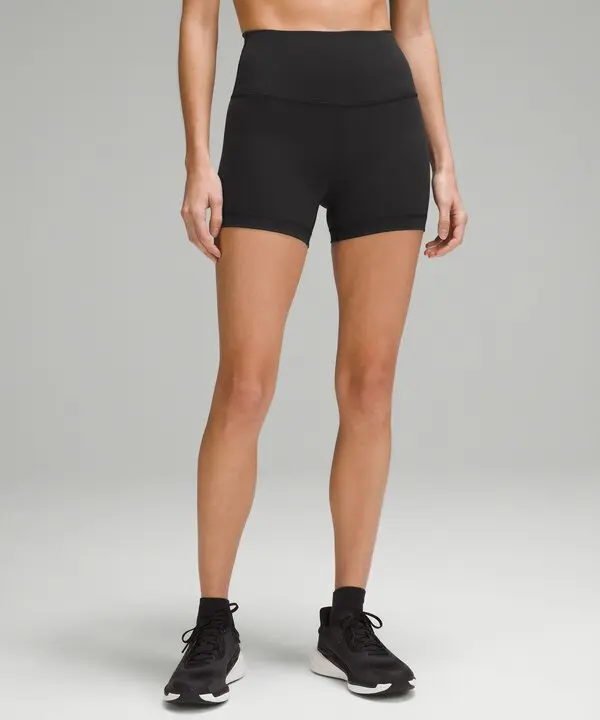 Lululemon Wunder Train High-rise 4" Short - Black